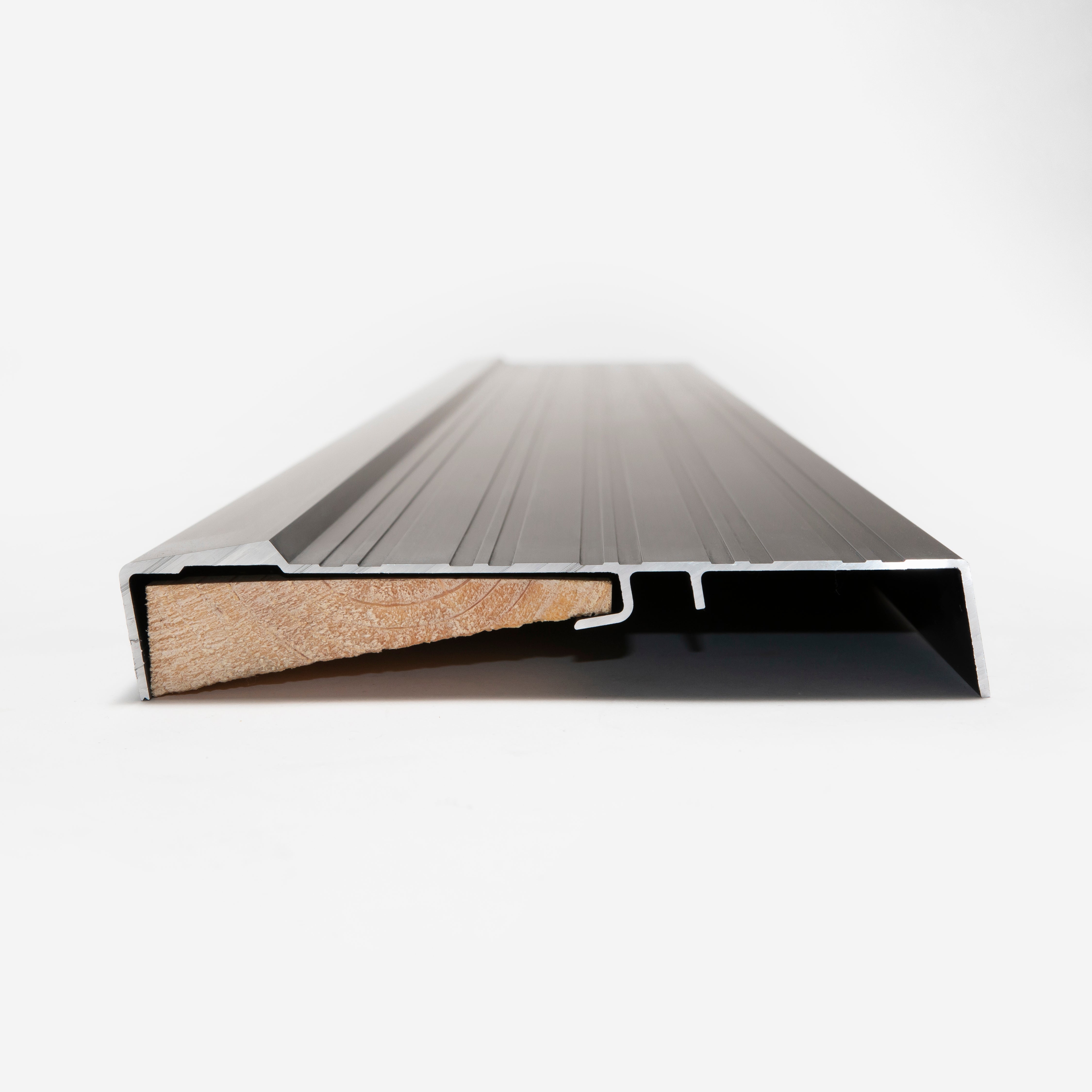Inswing Threshold-Large Gap- with Exterior Long Cover Aluminum Sill wi
